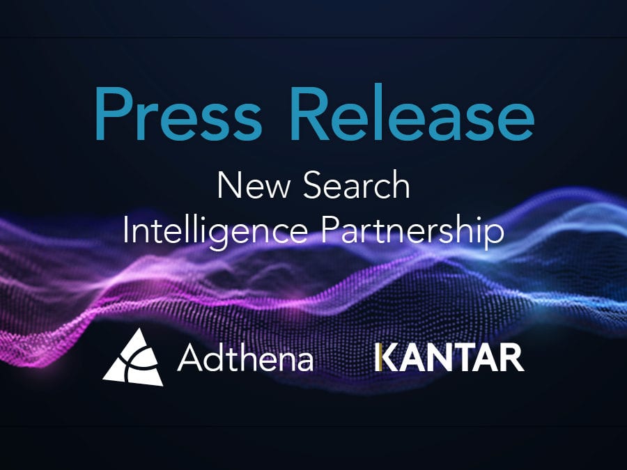 Adthena Announces New Search Intelligence Partnership with Kantar