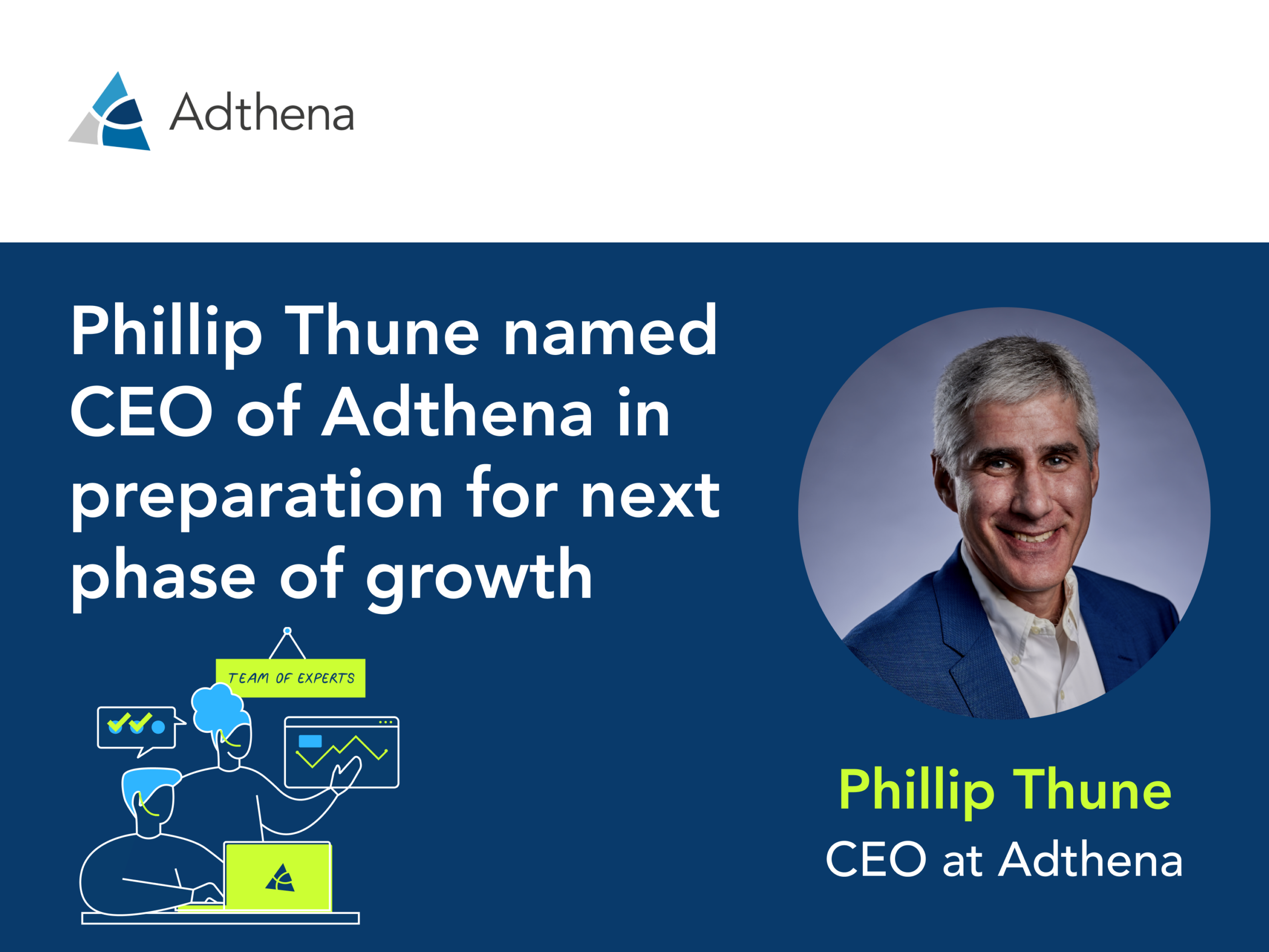 Phillip Thune appointed as new CEO of Adthena